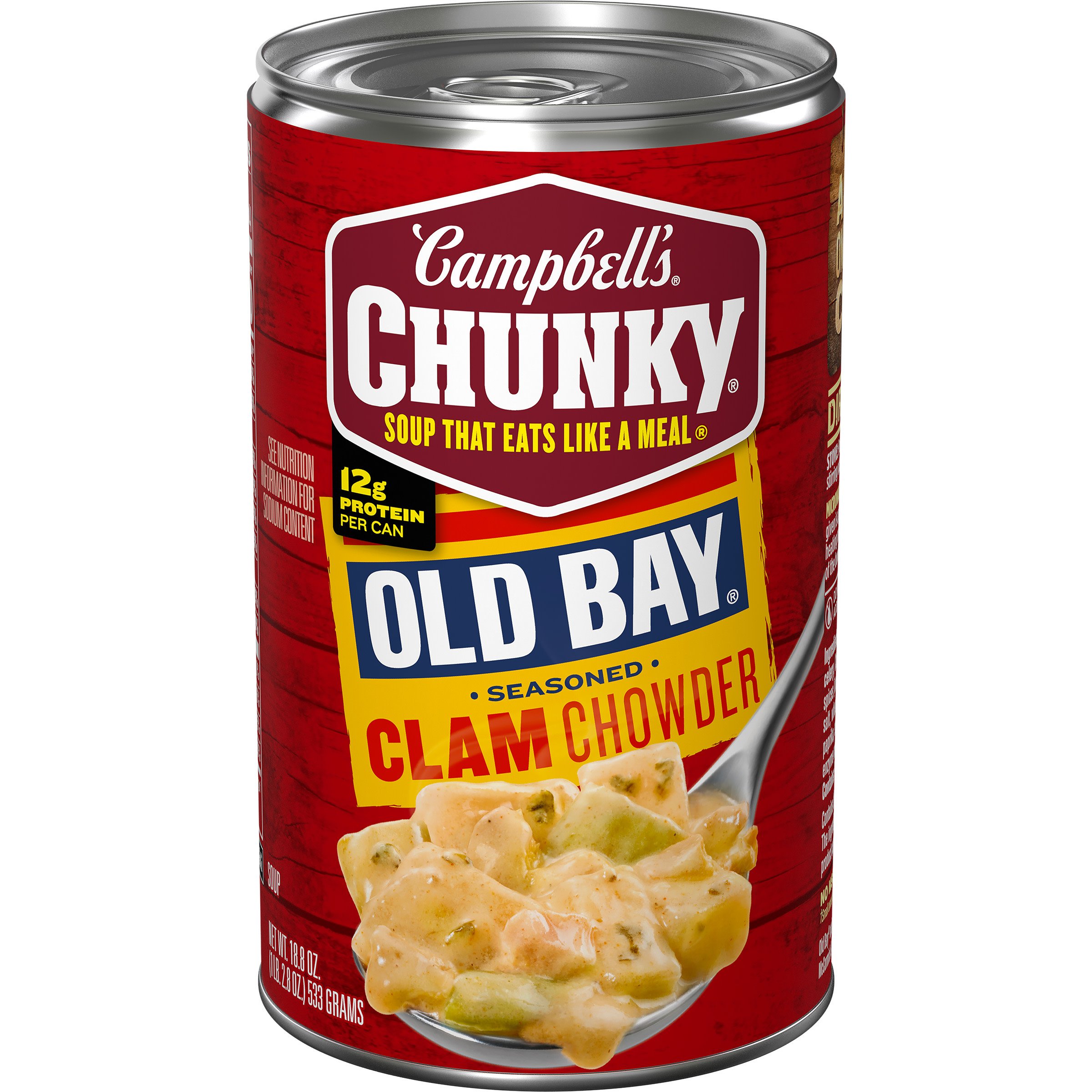 Campbell's Chunky Seasoned Clam Chowder - Shop Soups & chili at H-E-B