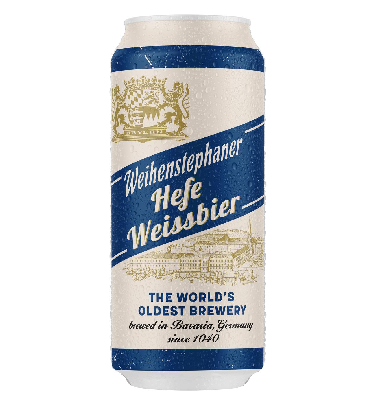 Weihenstephaner Hefe Weissbier German Craft Beer 4 pk Cans - Shop Beer ...