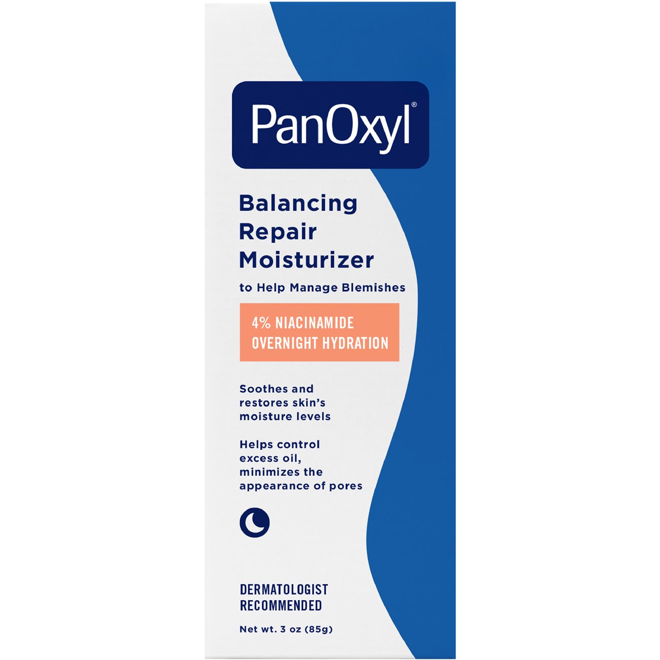 PanOxyl PM Balancing Repair Moisturizer with Niacinamide - Shop Facial ...