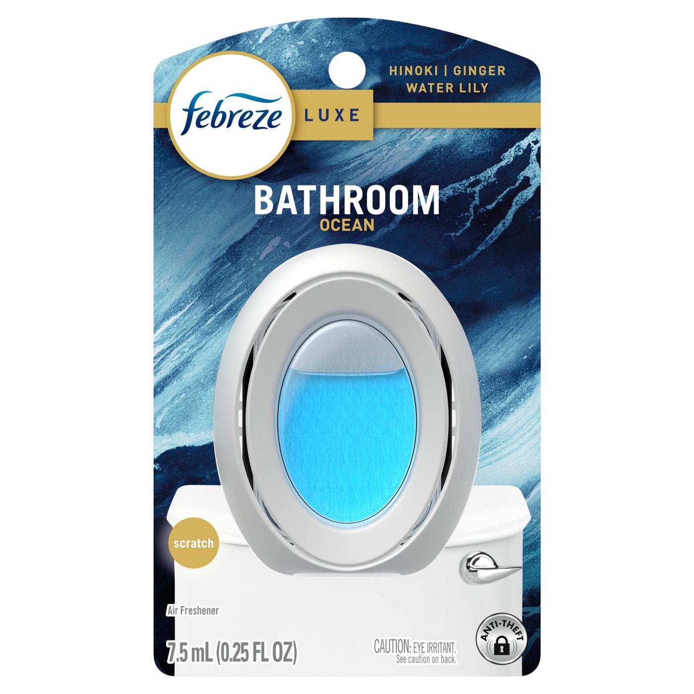 Febreze Luxe Bathroom Odor-Fighting Air Freshener - Ocean - Shop Air ...