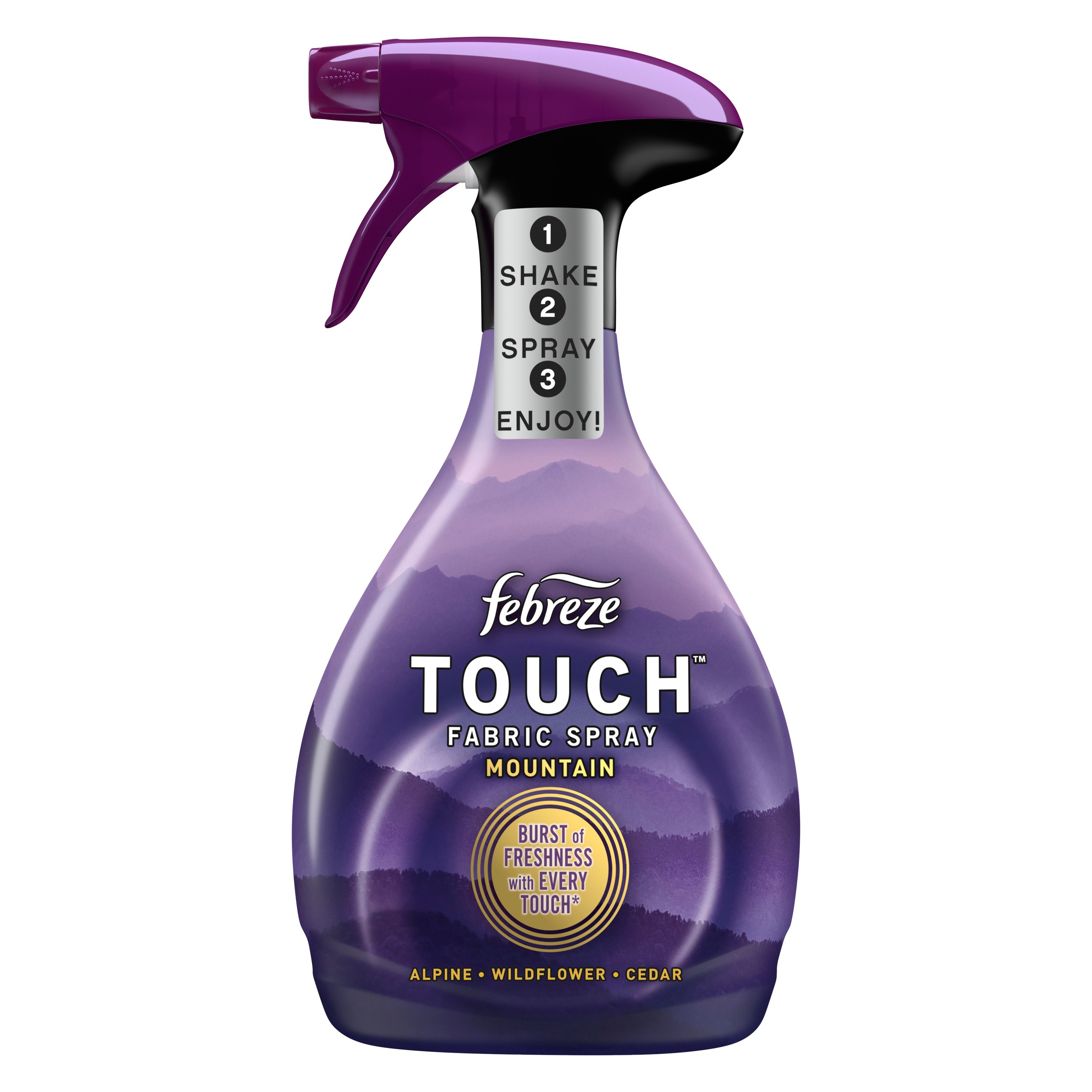 Febreze Touch Fabric Refresher Spray - Mountain - Shop Air fresheners ...