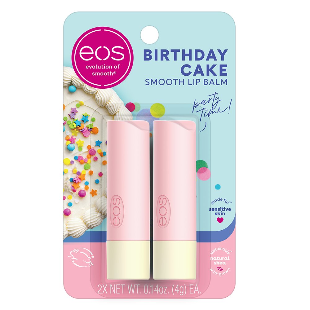 eos Smooth Lip Balm - Birthday Cake - Shop Lip balm & treatments at H-E-B