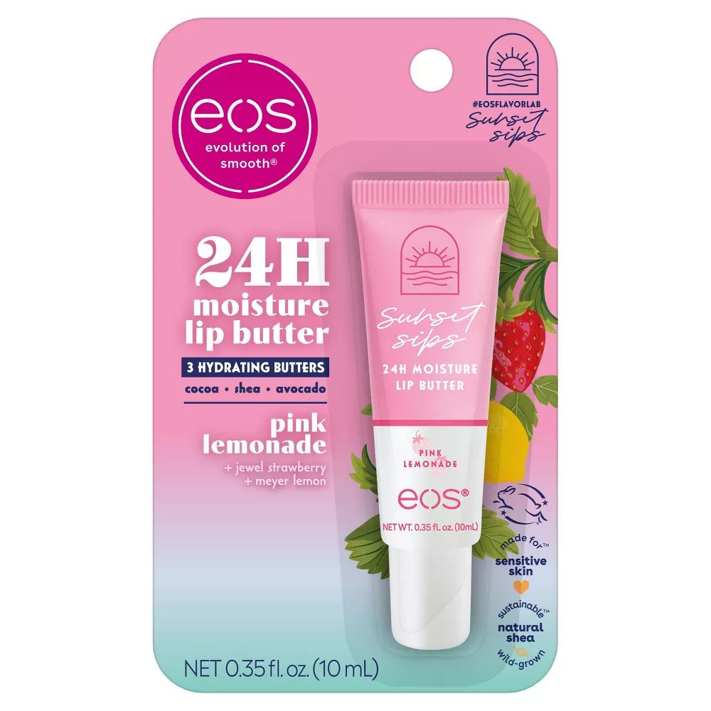 eos Lip Butter - Pink Lemonade - Shop Lip balm & treatments at H-E-B