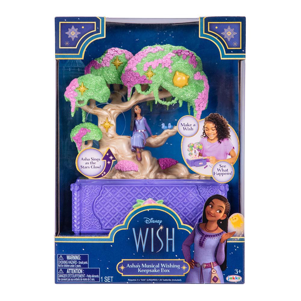 Disney Wish Asha's Musical Wishing Tree Keepsake Box - Shop Dress up ...