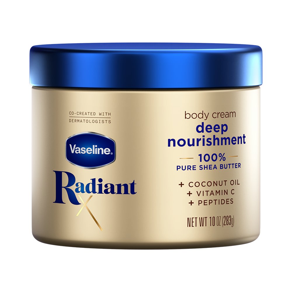 Vaseline Radiant Deep Nourishment Body Cream - Shop Body lotion at H-E-B