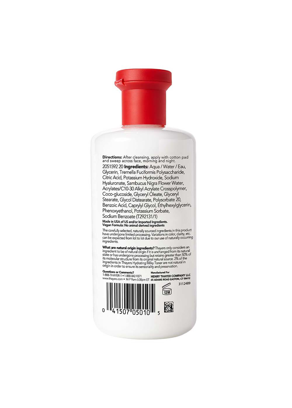 Thayers Hydrating Milky Toner - Snow Mushroom - Shop Facial cleansers ...