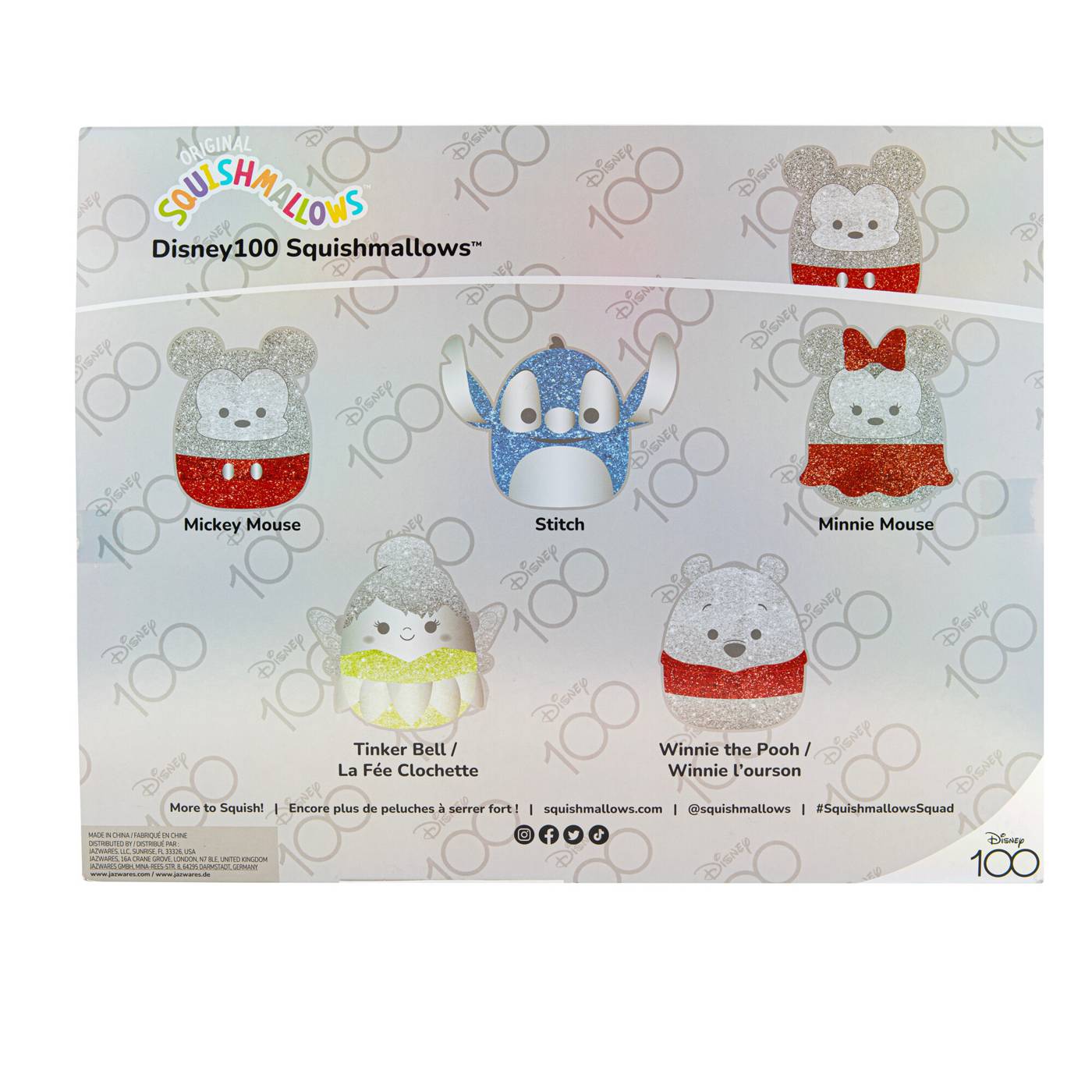 Squishmallows Disney100 Plush Gift Box Set - Shop Plush toys at H-E-B