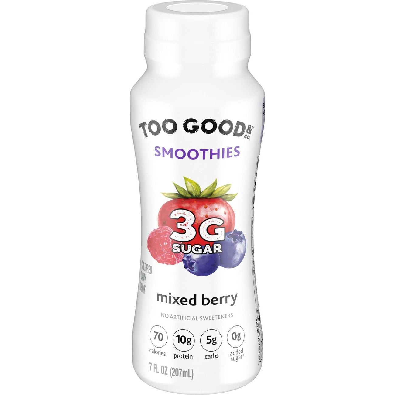 Too Good & Co. Smoothies Cultured Dairy Drink - Mixed Berry - Shop ...