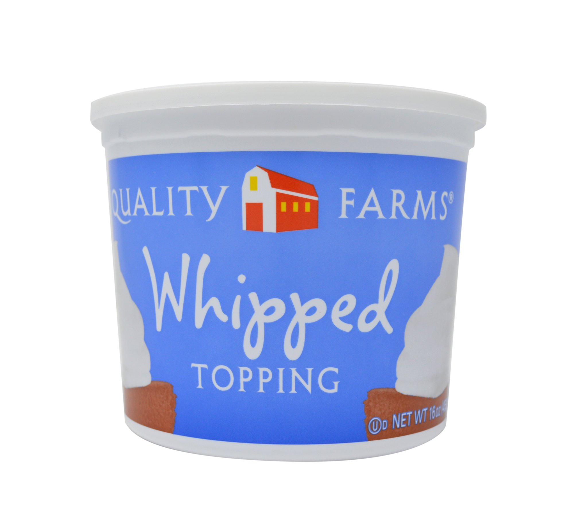 Quality Farms Whipped Topping Regular - Shop Sundae toppings at H-E-B