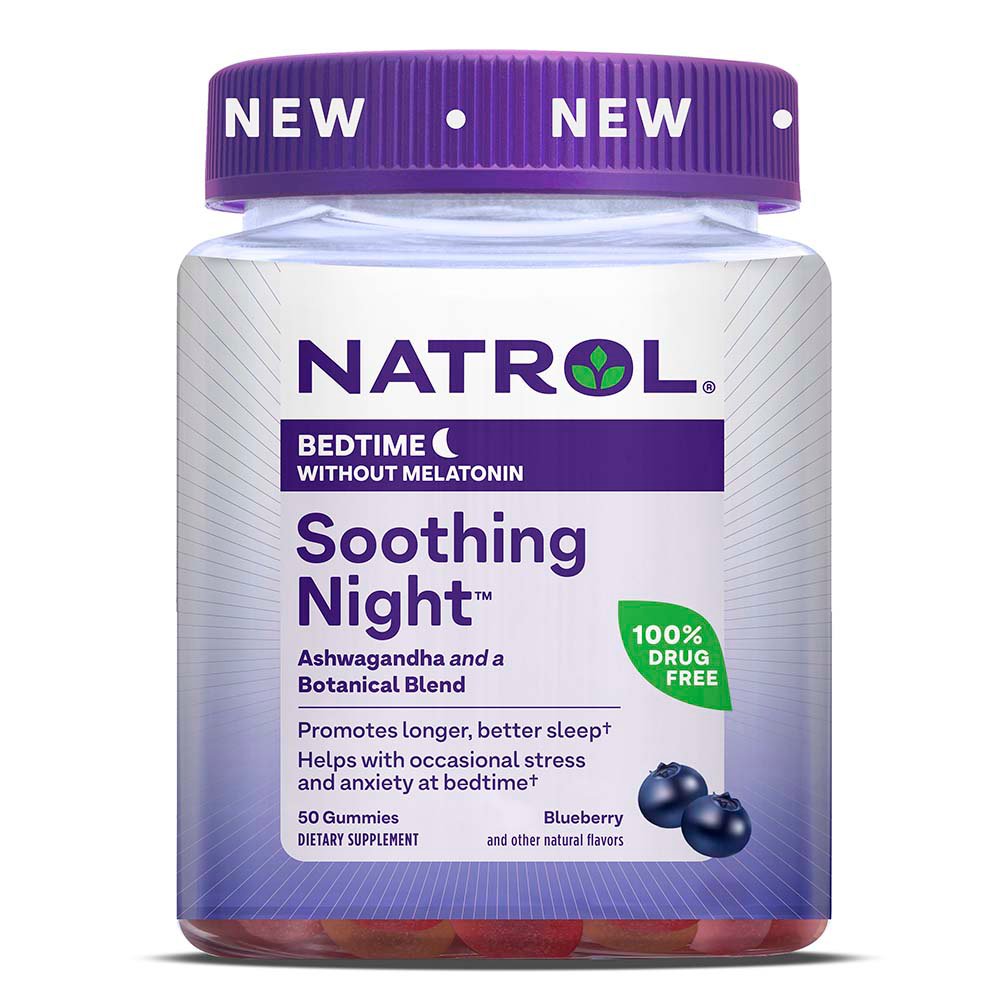 Natrol Bedtime Soothing Night Gummies - Blueberry - Shop Sleep ...