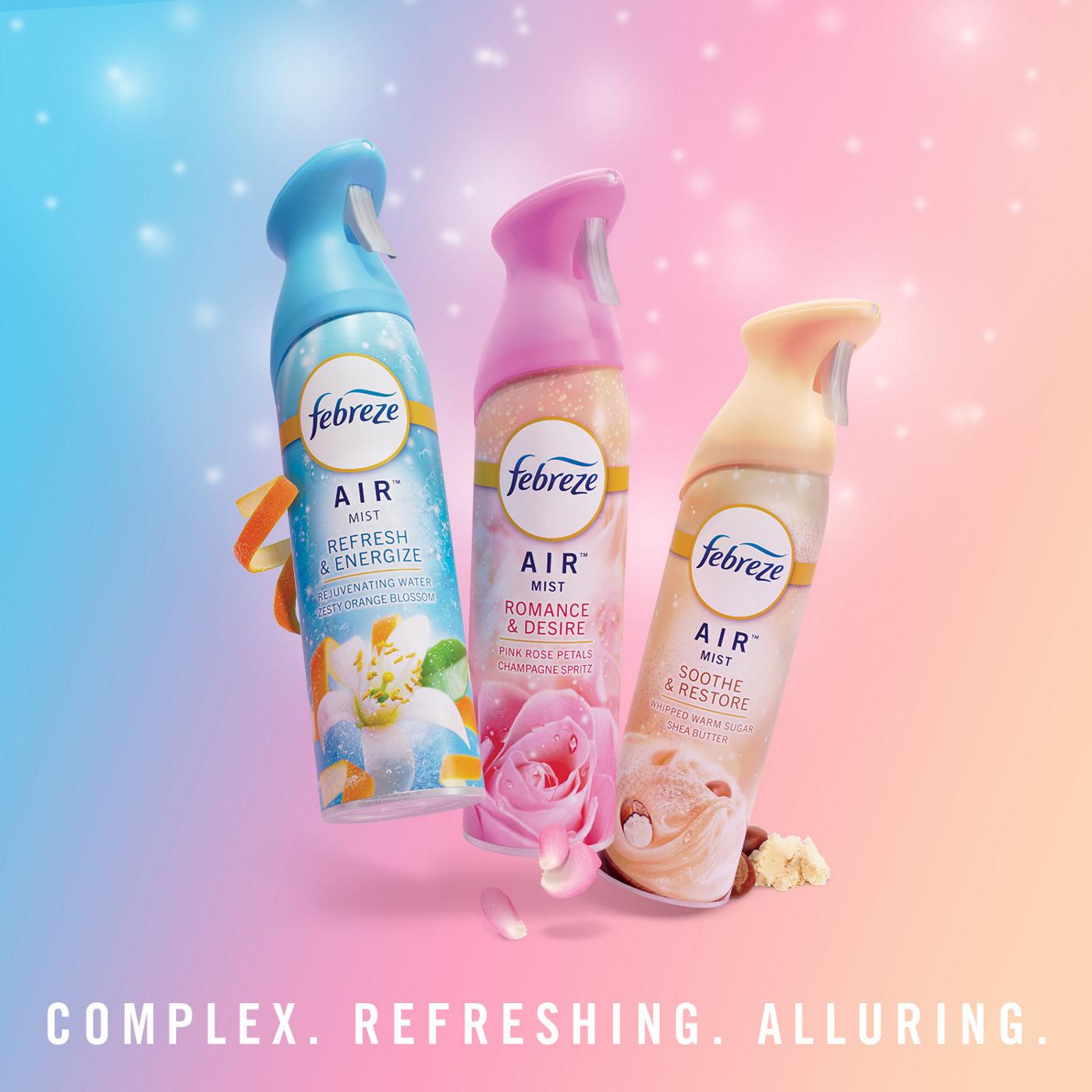 Febreze Air Freshener Spray - Odor-Fighting Room Spray - Refresh ...