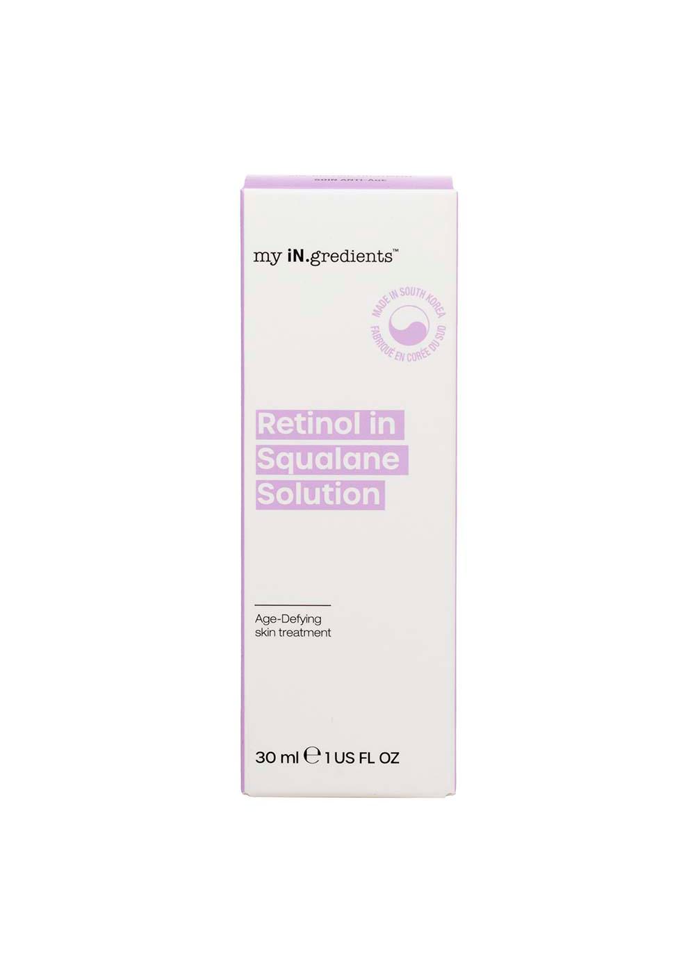 My iN.gredients Retinol in Squalane Solution - Shop Facial masks ...