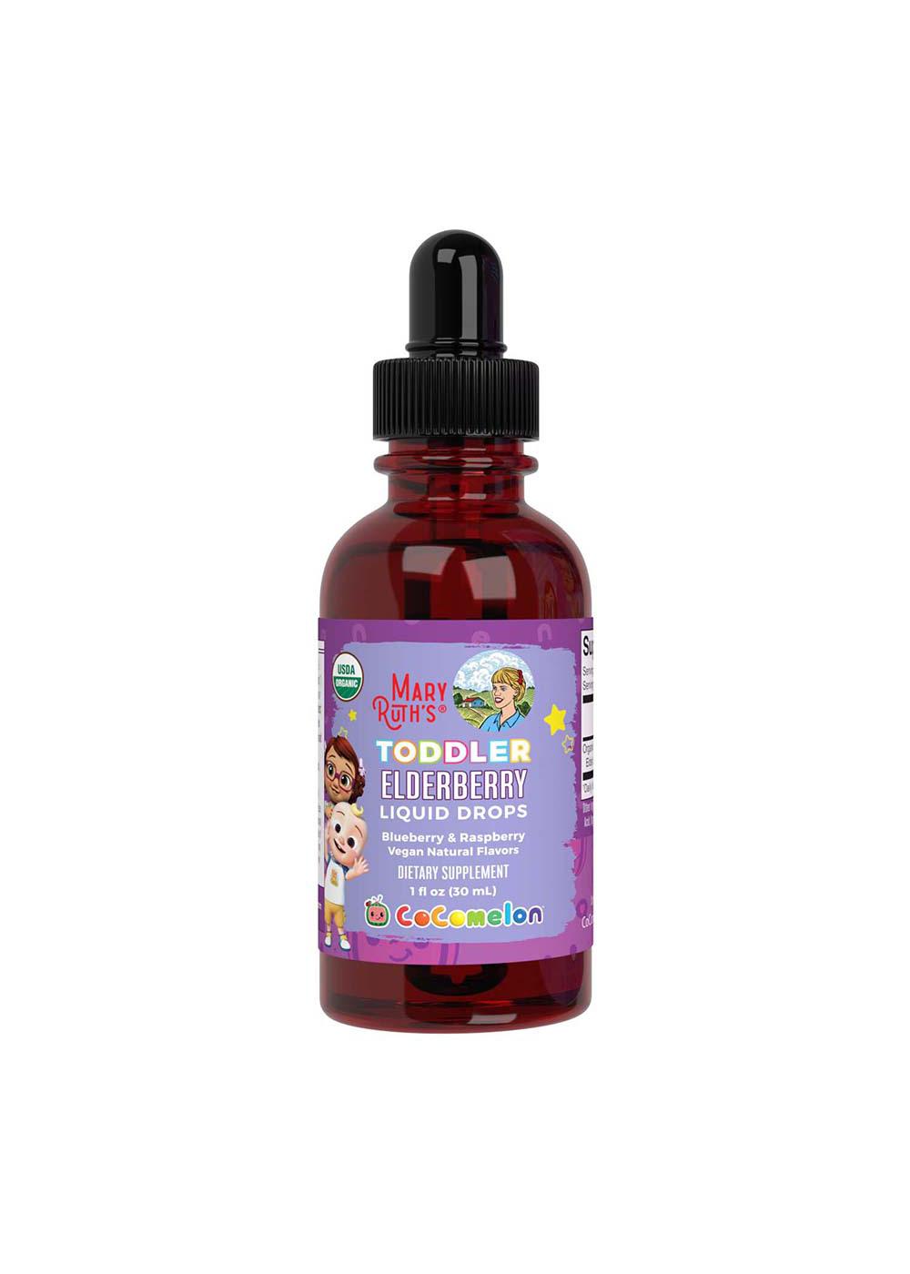 Mary Ruth's Toddler Elderberry Liquid Drops - Blueberry & Raspberry ...