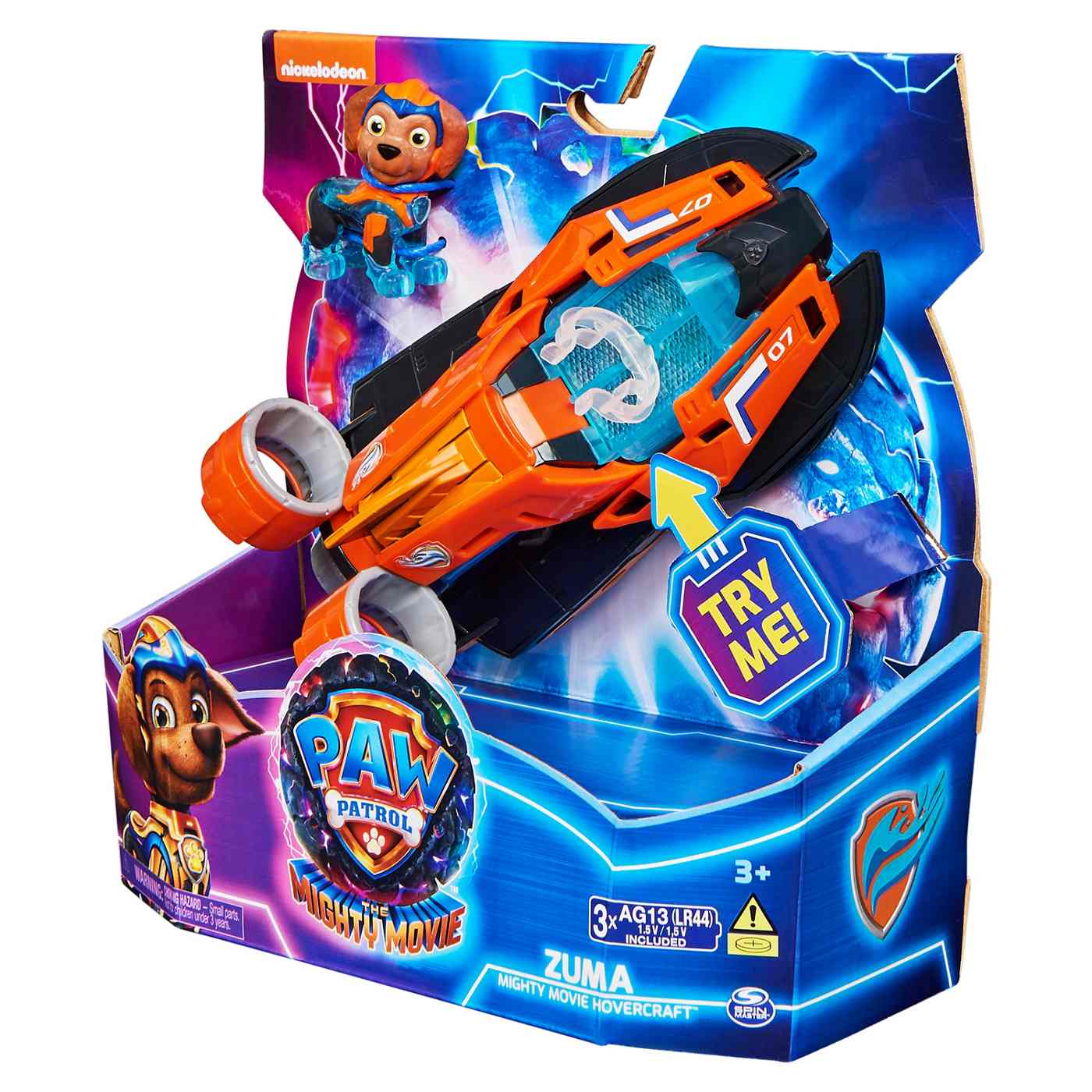 Spin Master Paw Patrol The Might Movie Zuma's Hovercraft - Shop Action ...
