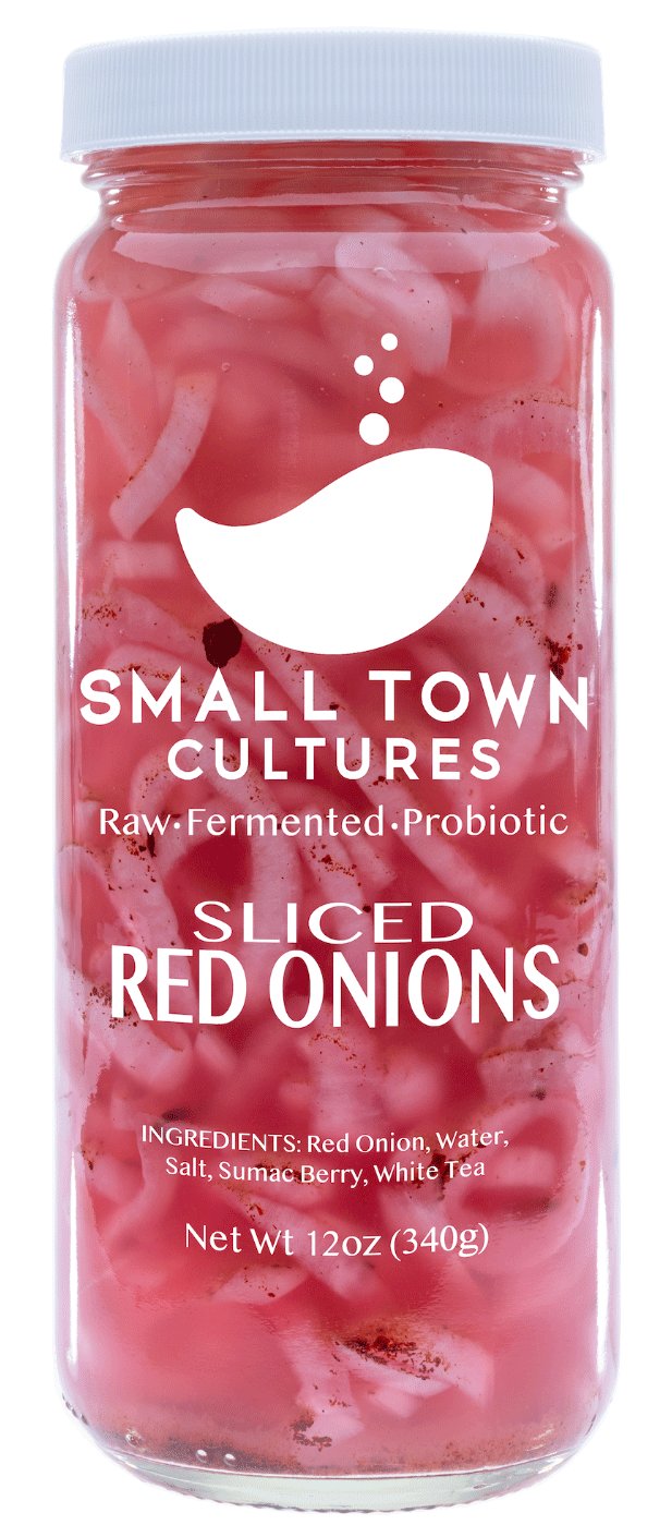 Small Town Cultures Sliced Red Onions, 12 oz | Central Market - Really ...