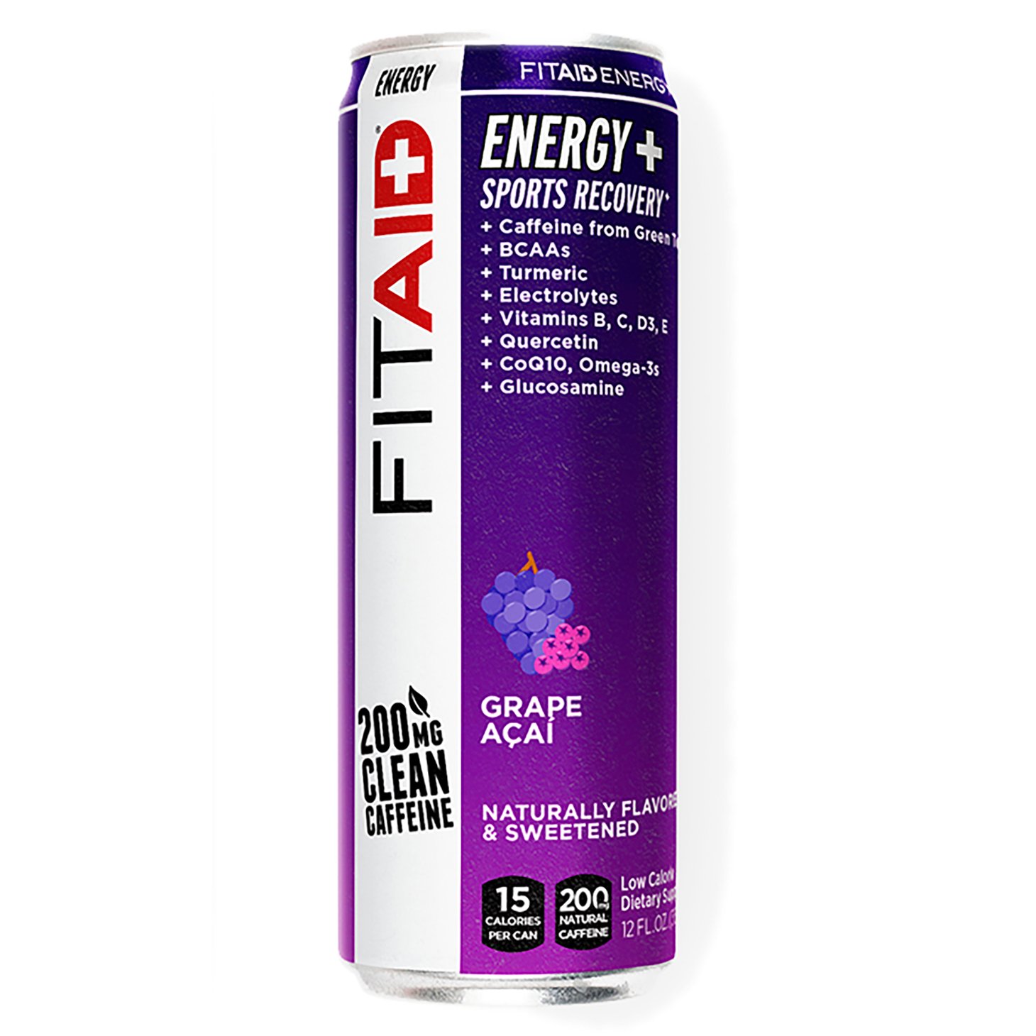 LIFEAID FitAid Energy+ Sports Recovery Grape Acai - Shop Diet & fitness ...