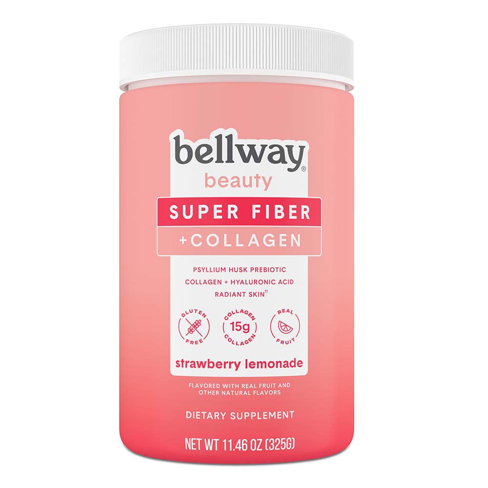 Bellway Beauty Super Fiber +Collagen - Strawberry Lemonade - Shop Herbs ...