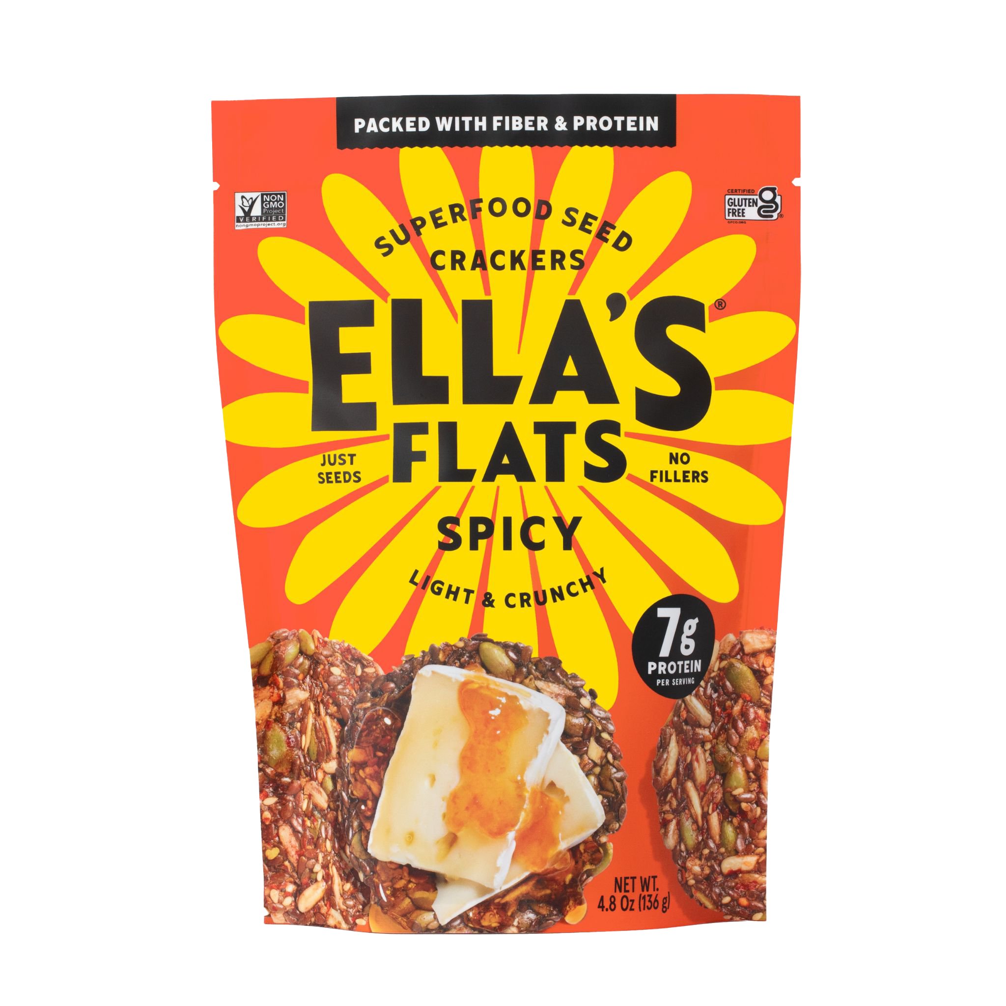 Ella's Flats Spicy Cracker, 4.8 oz | Central Market - Really Into Food