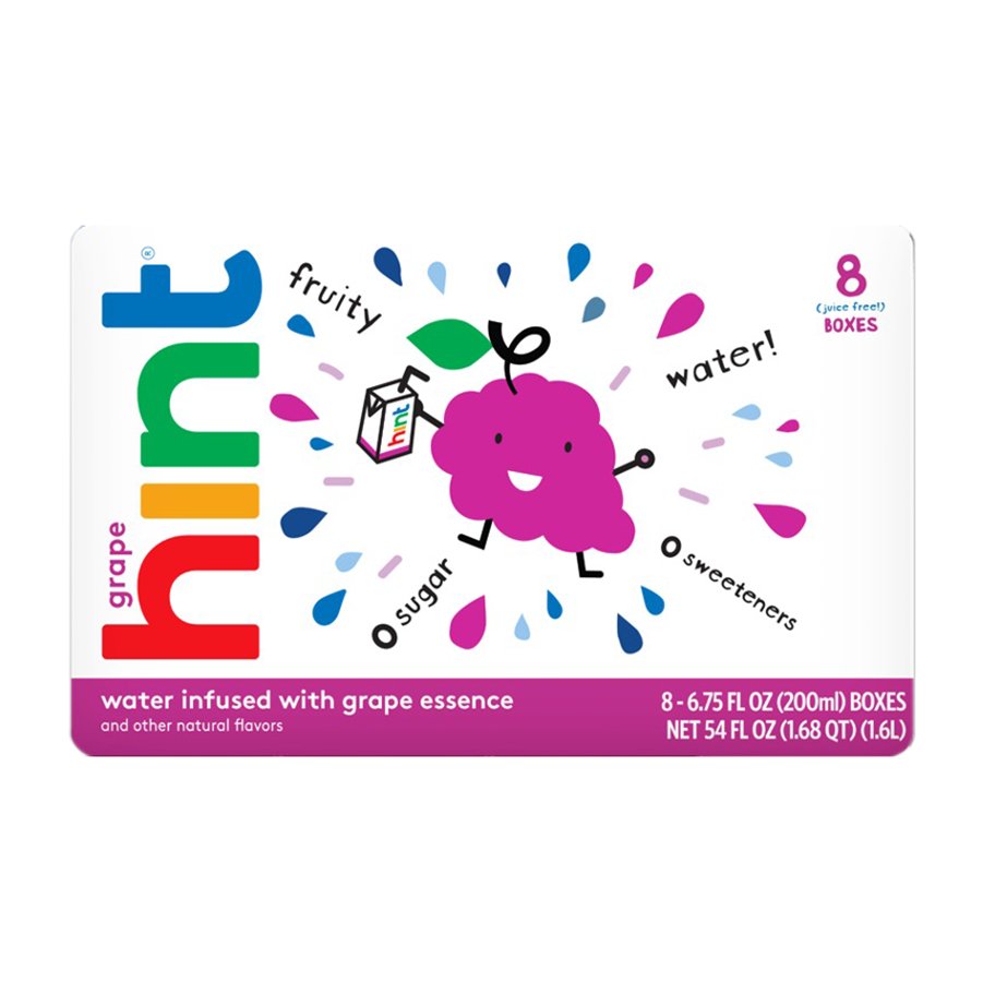 Hint Kids Grape Infused Water 6.75 oz Boxes - Shop Juice at H-E-B