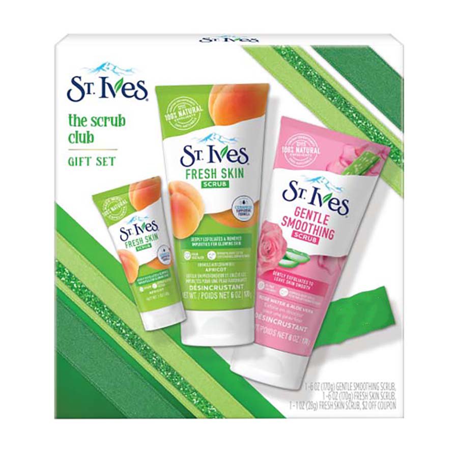 St. Ives The Scrub Club Gift Set - Shop Bath & Skin Care Sets at H-E-B