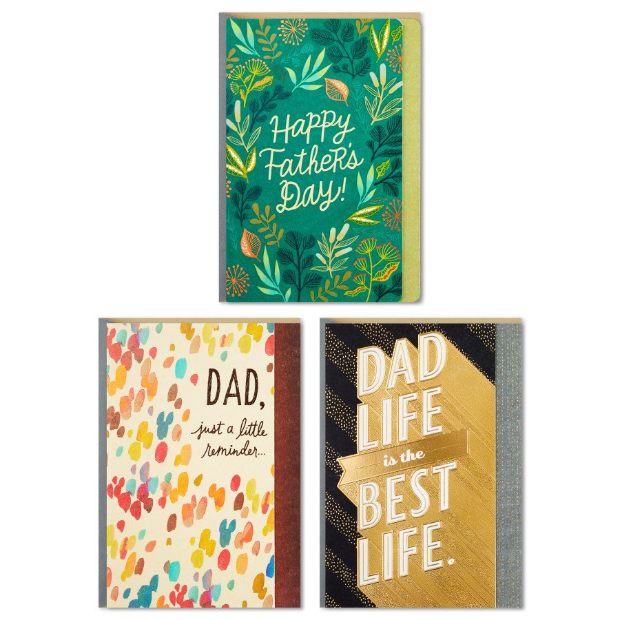 Hallmark Wonderful Dads Father's Day Multipack Cards, S19 - Shop ...