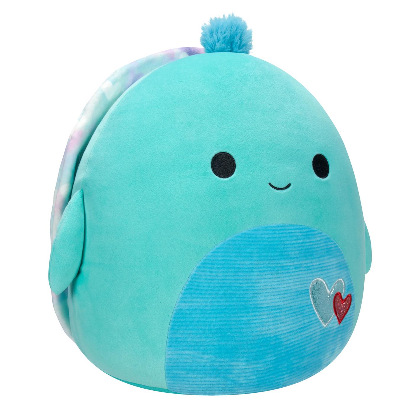 Squishmallows Cascade the Teal Turtle Valentine's Plush - Shop Plush toys at H-E-B