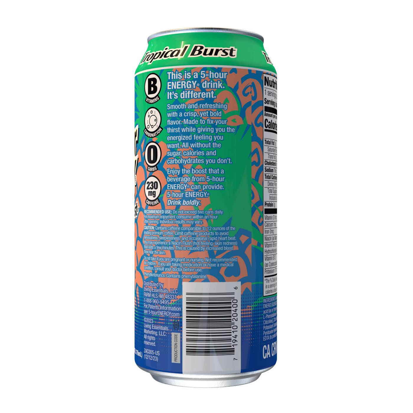 5-hour ENERGY Extra Strength Energy Drink - Tropical Burst - Shop ...