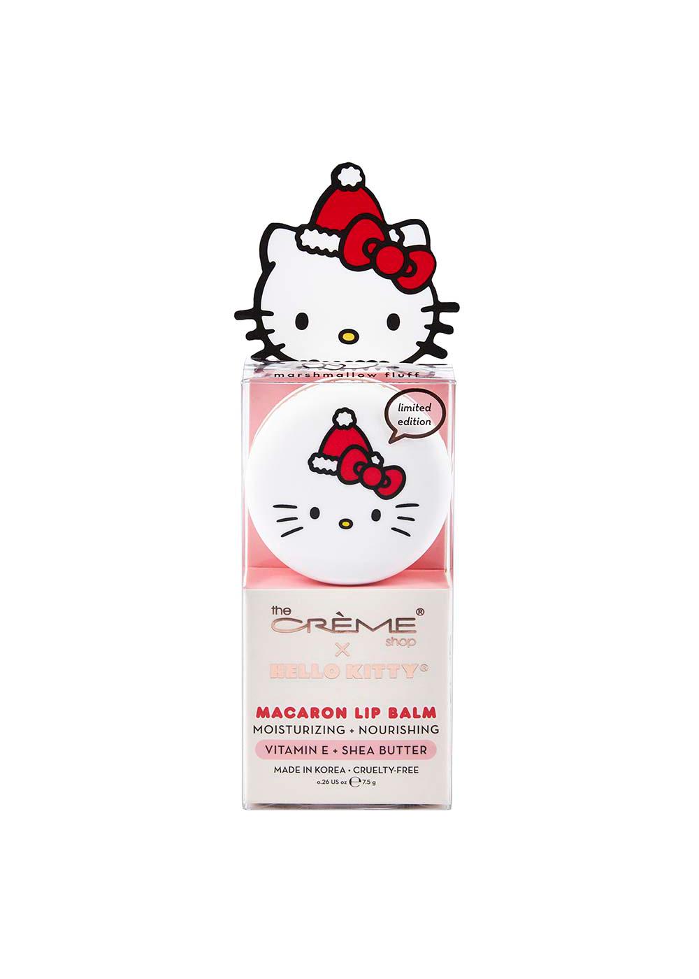 The Crème Shop X Hello Kitty Macaron Lip Balm - Marshmallow Fluff ...