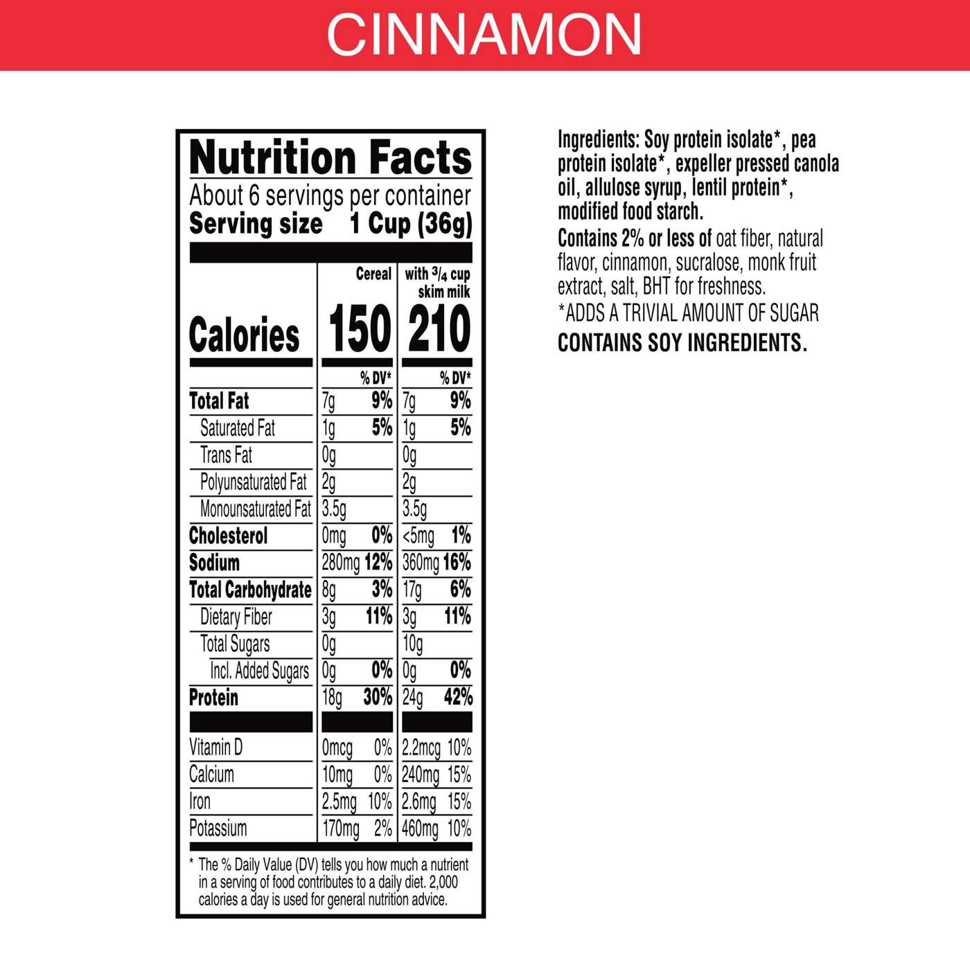 Kellogg's Special K Zero Sugar Cinnamon Cereal - Shop Cereal at H-E-B