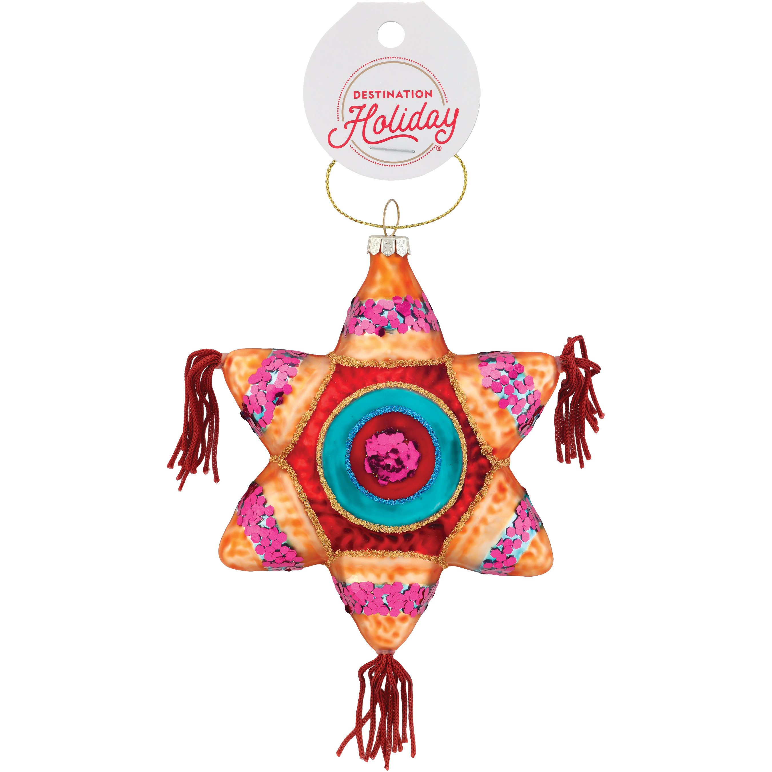 Destination Holiday Star Pinata Christmas Tree Ornament - Shop Seasonal ...