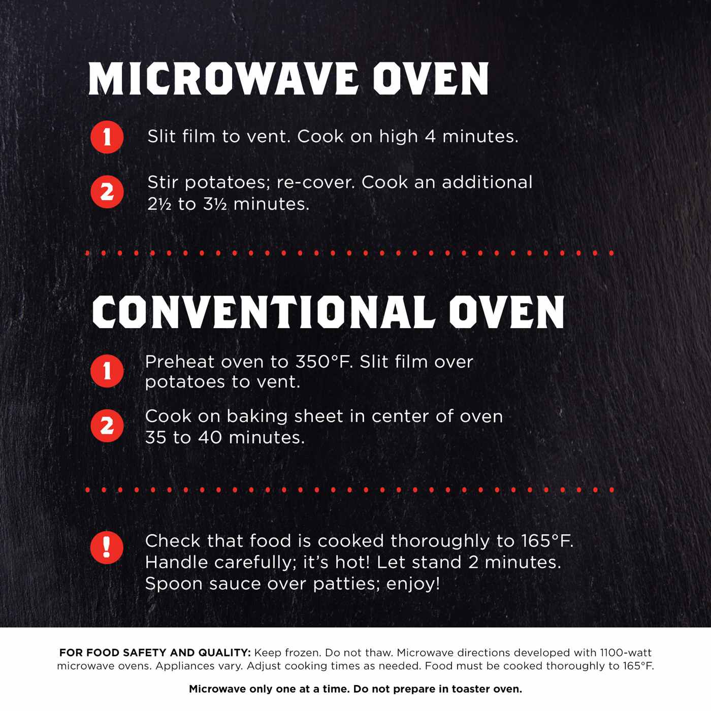 Banquet Mega Meals Creamy Provolone Salisbury Steaks Frozen Meal - Shop ...