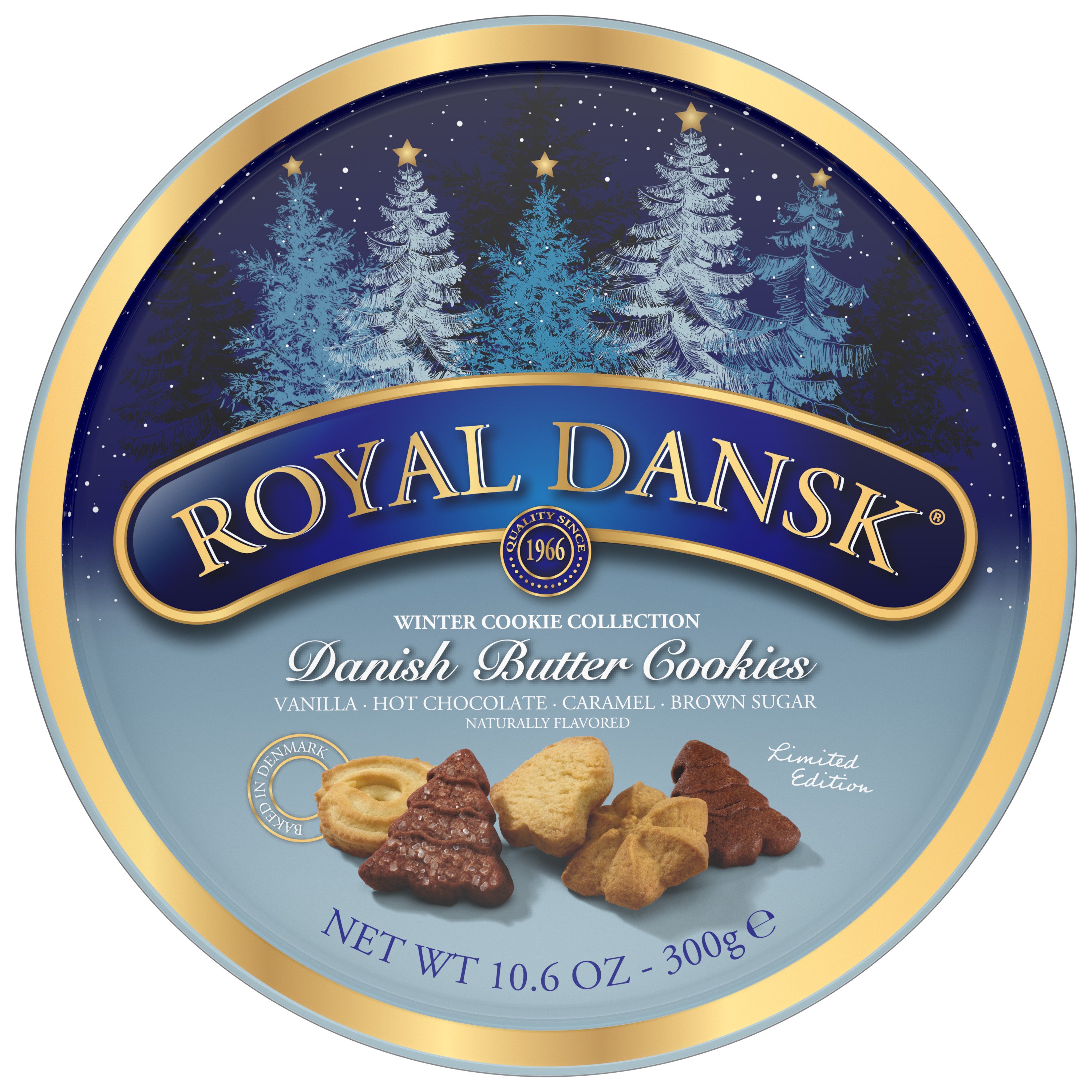 Royal Dansk Danish Butter Cookies Winter Cookie Collection - Shop ...