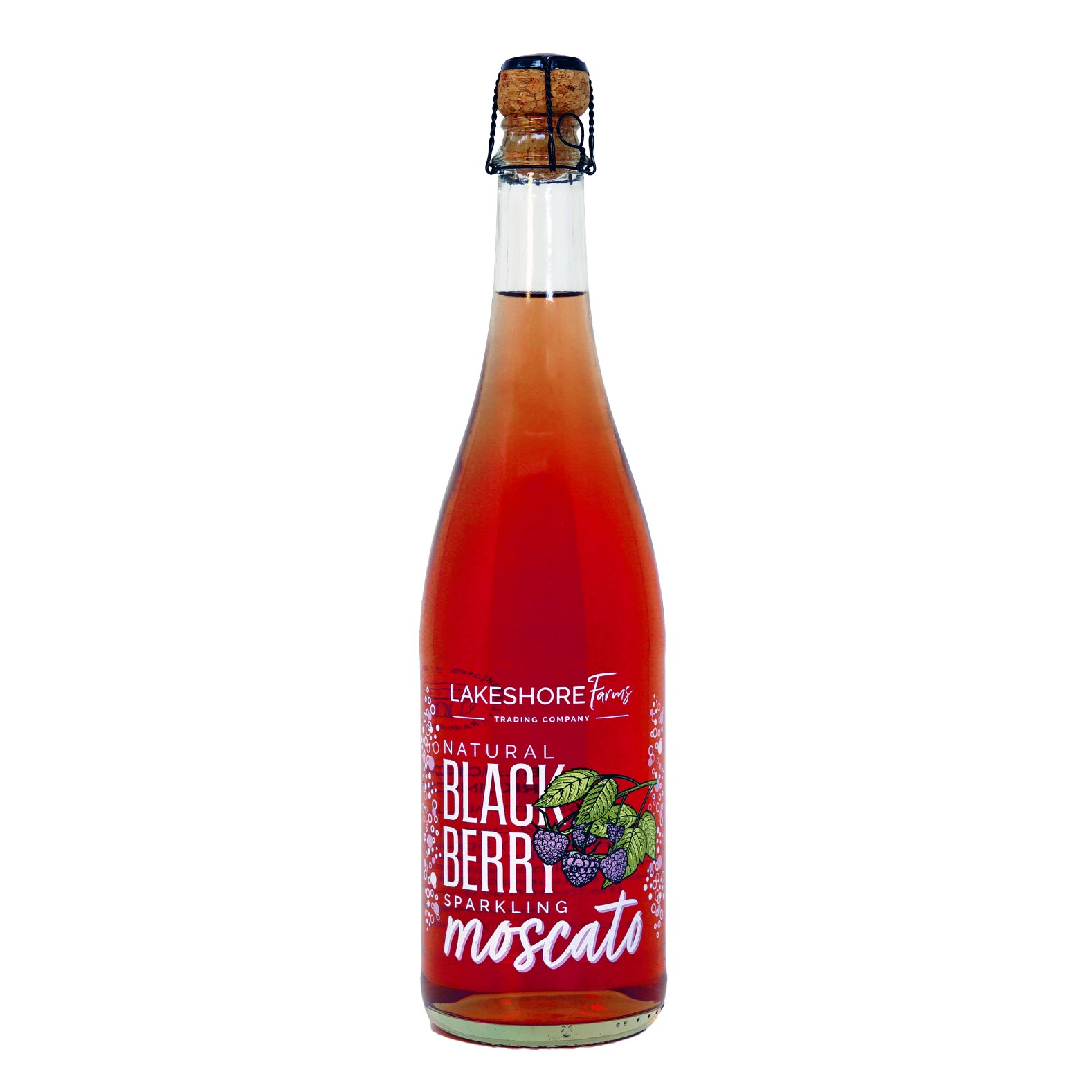 Lakeshore Farms Blackberry Sparkling Moscato Wine - Shop Wine at H-E-B