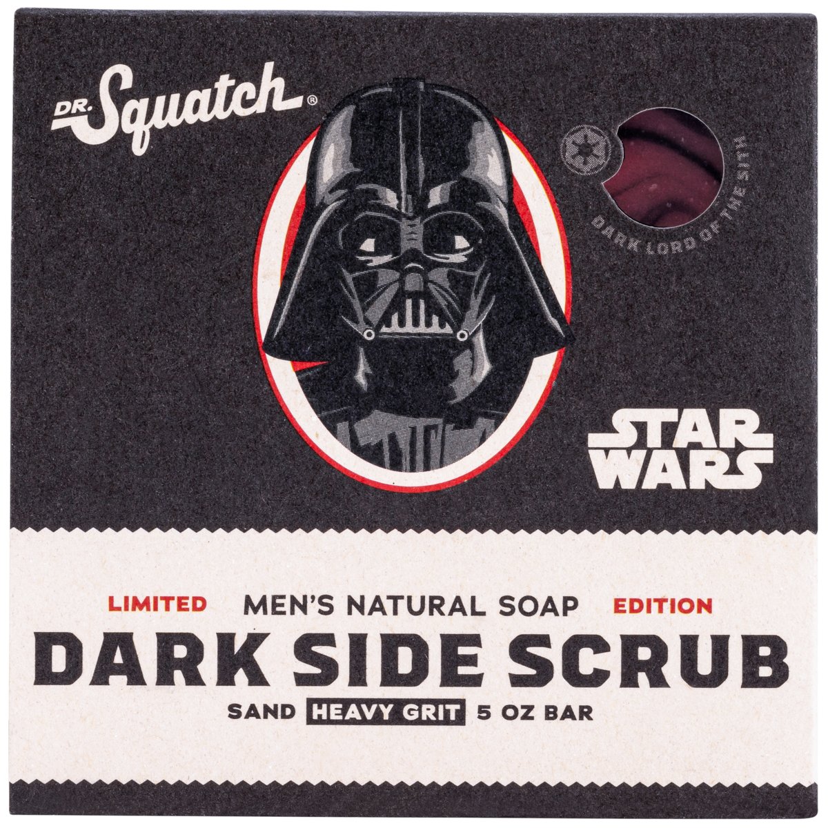 Dr. Squatch Men's Natural Soap Star Wars Dark Side Scrub - Shop Hand ...