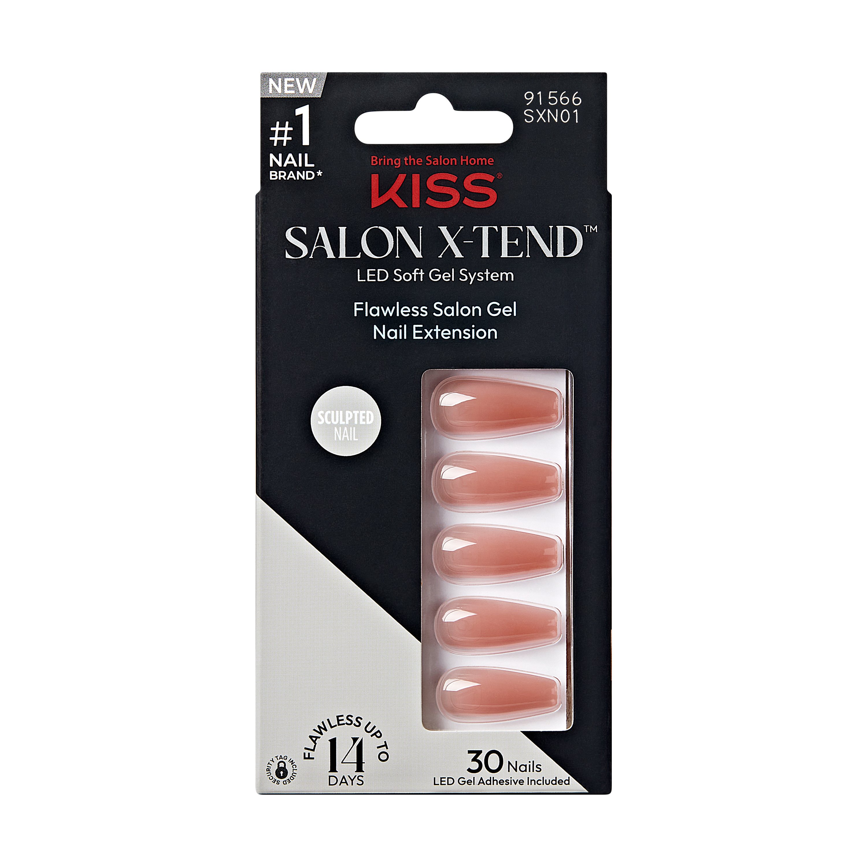 KISS Salon X-Tend LED Soft Gel System - Flowers - Shop Nail sets at H-E-B