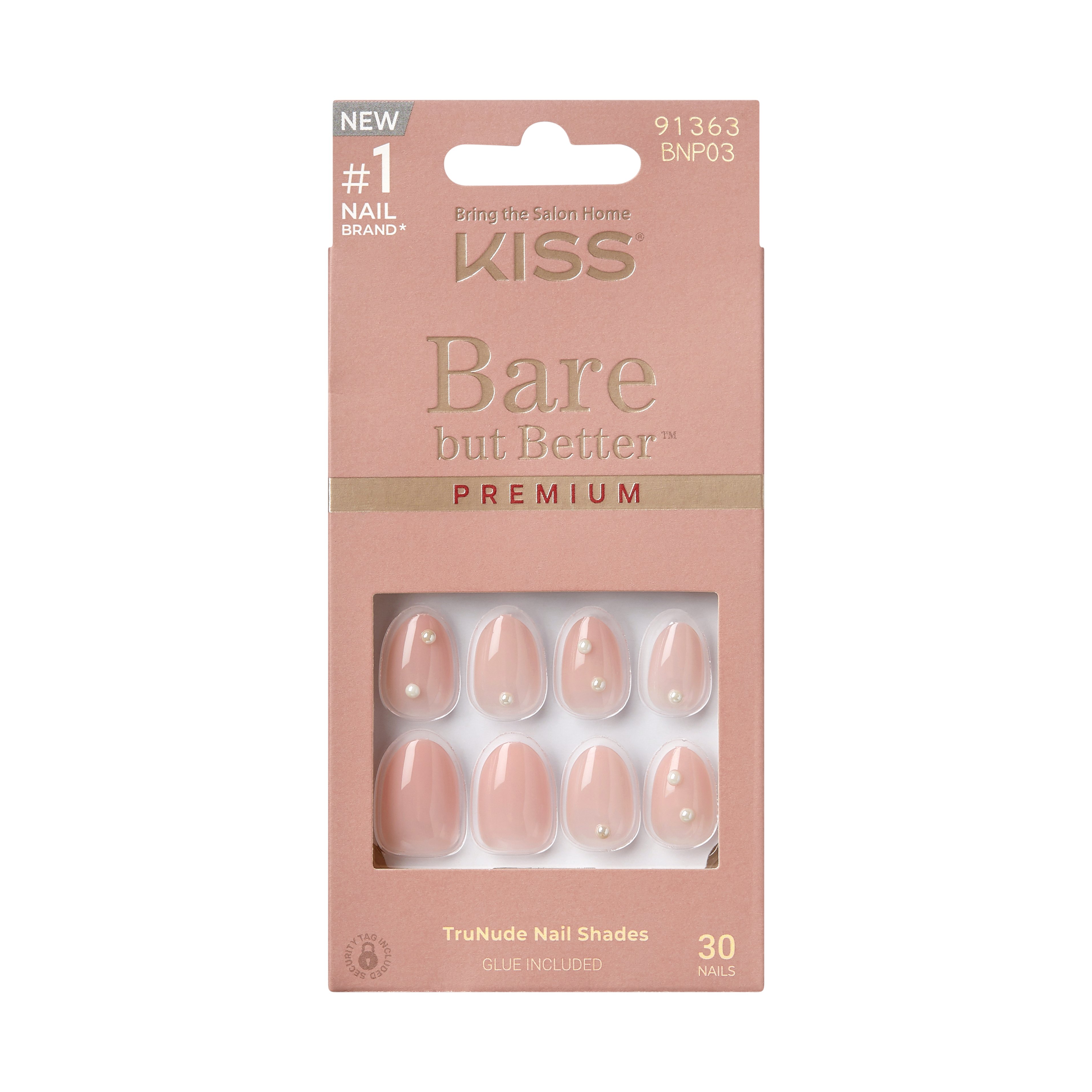 KISS Bare But Better Premium Nails - Slay - Shop Nail sets at H-E-B