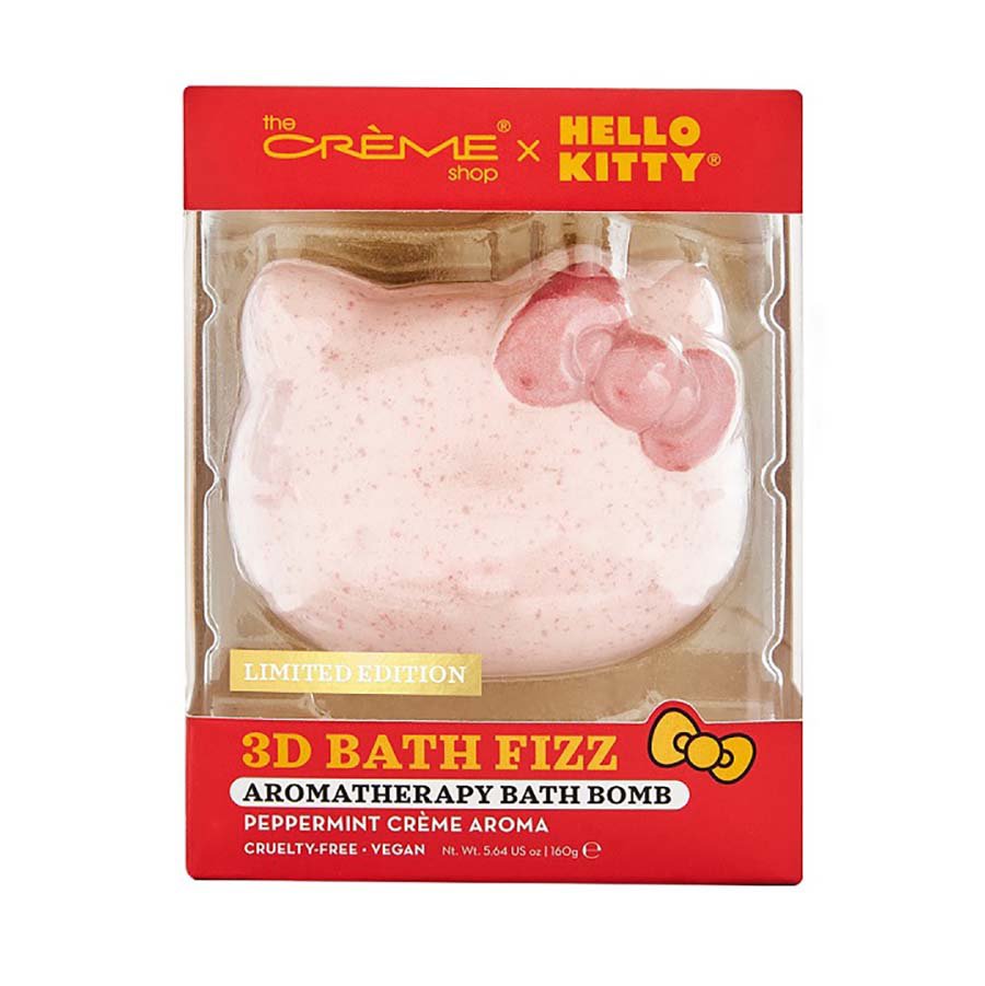 The Crème Shop x Hello Kitty 3D Bath Fizz - Peppermint - Shop Bubble ...