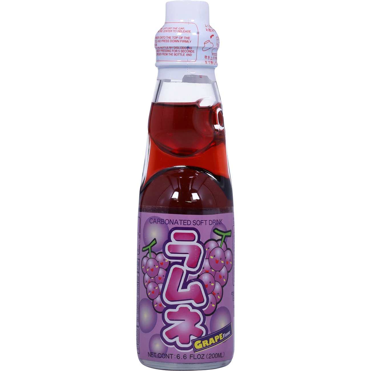 Daiei Ramune Carbonated Soft Drink - Grape - Shop Soda at H-E-B