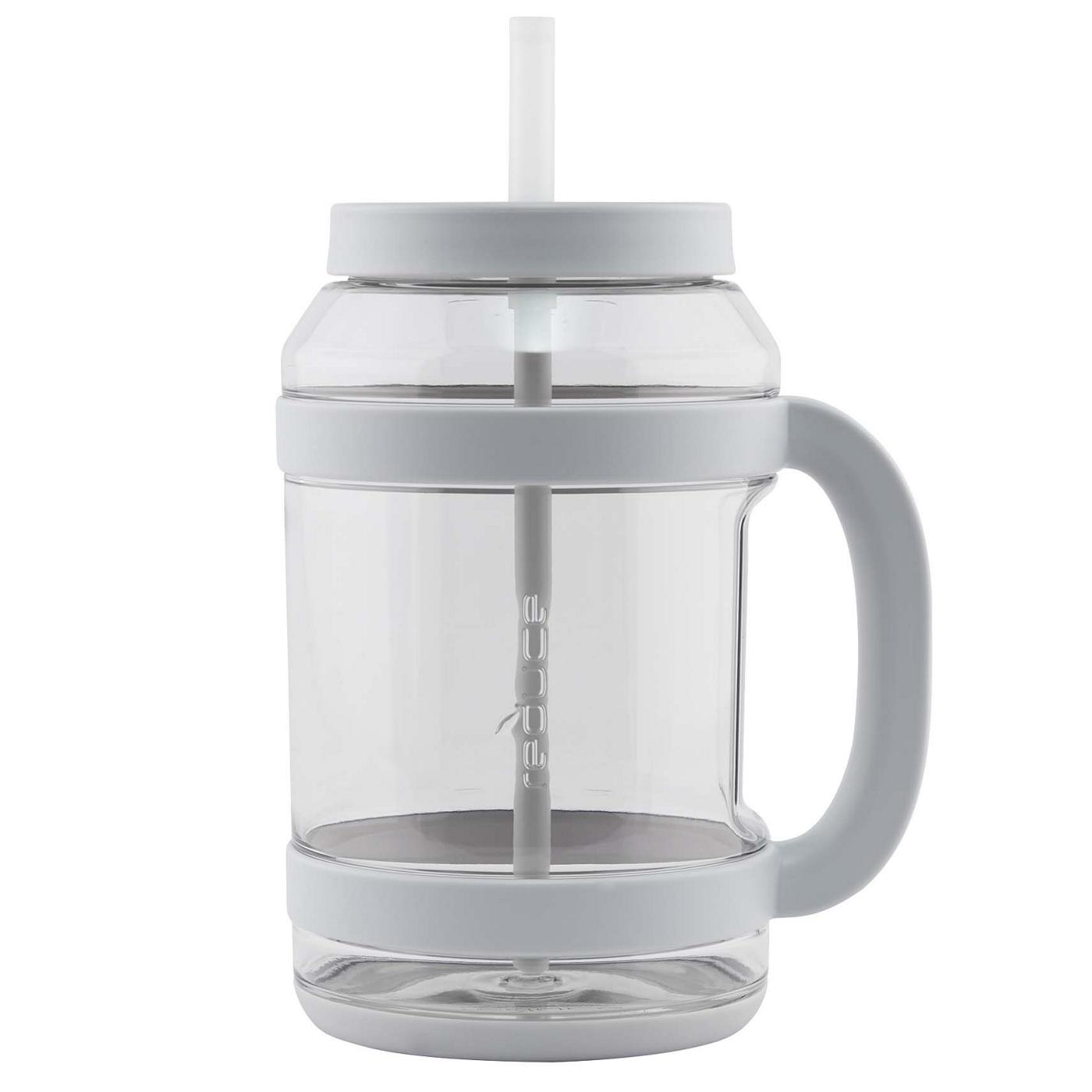 Reduce WaterDay Mug with Straw - Desktop Gray - Shop Cups & tumblers at ...