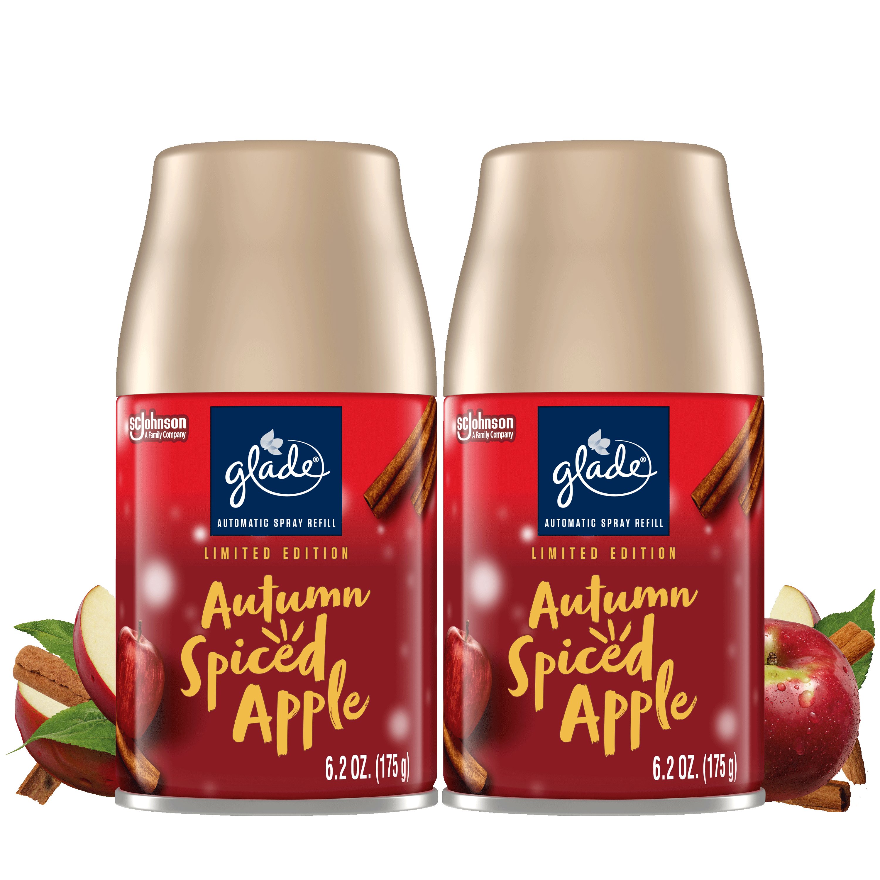 Glade Automatic Spray Refill, Value Pack - Autumn Spiced Apple - Shop ...