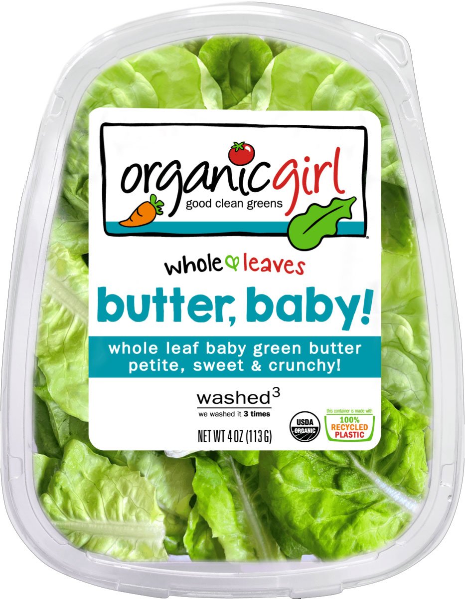 Organic Girl Whole Leaves Butter, Baby!, 4 oz | Central Market - Really ...
