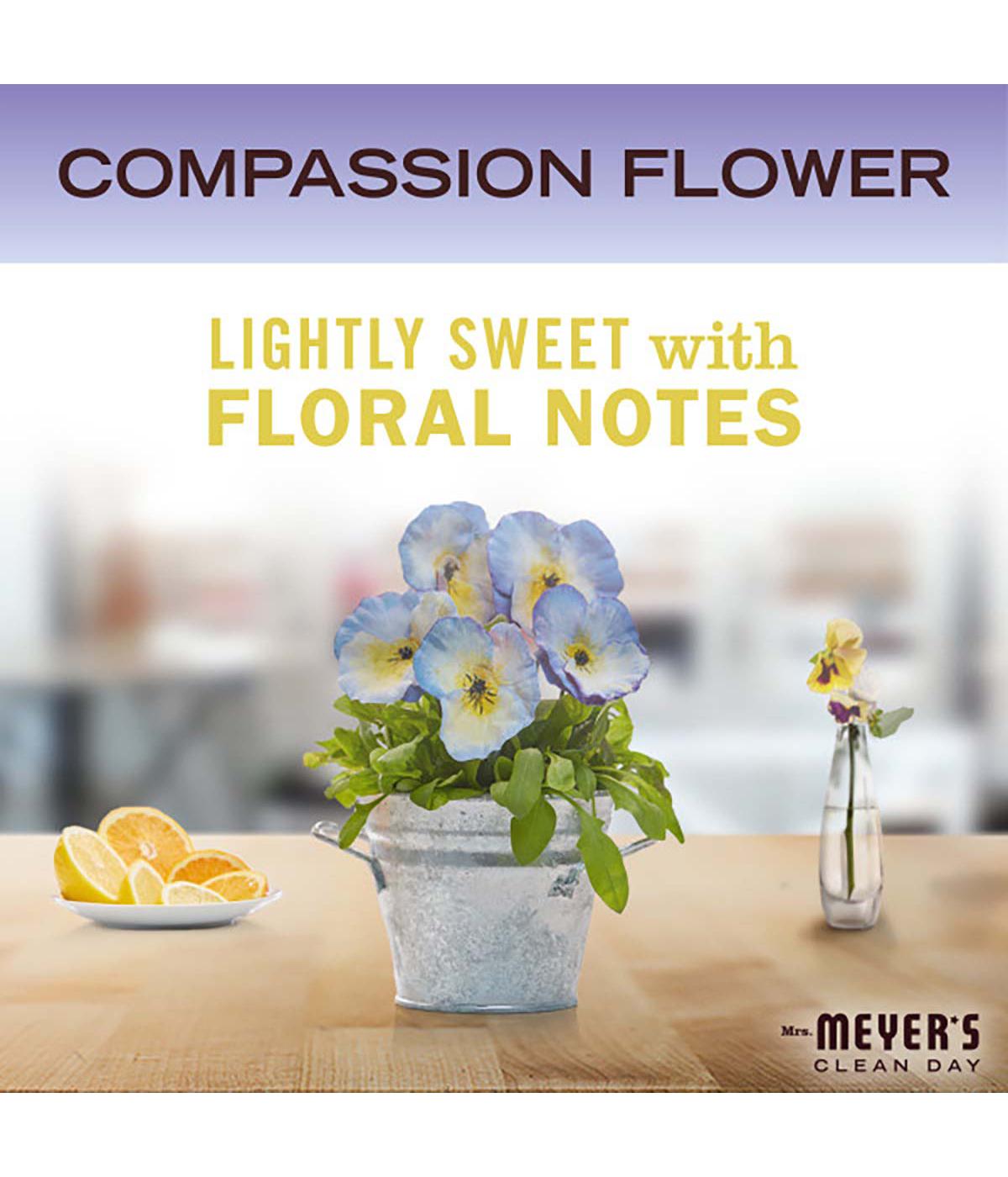 Mrs. Meyer's Clean Day Compassion Flower Multi-Surface Everyday Cleaner ...