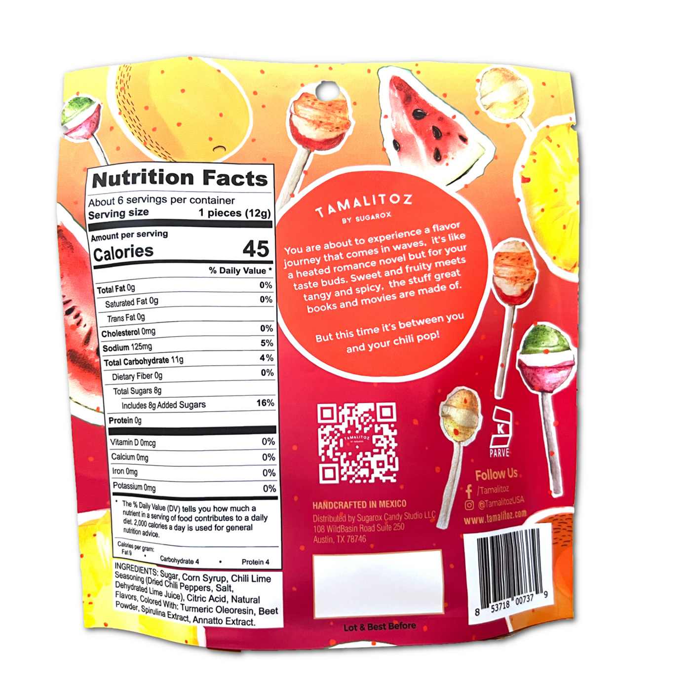 Tamalitoz Chili Pops - Shop Candy at H-E-B