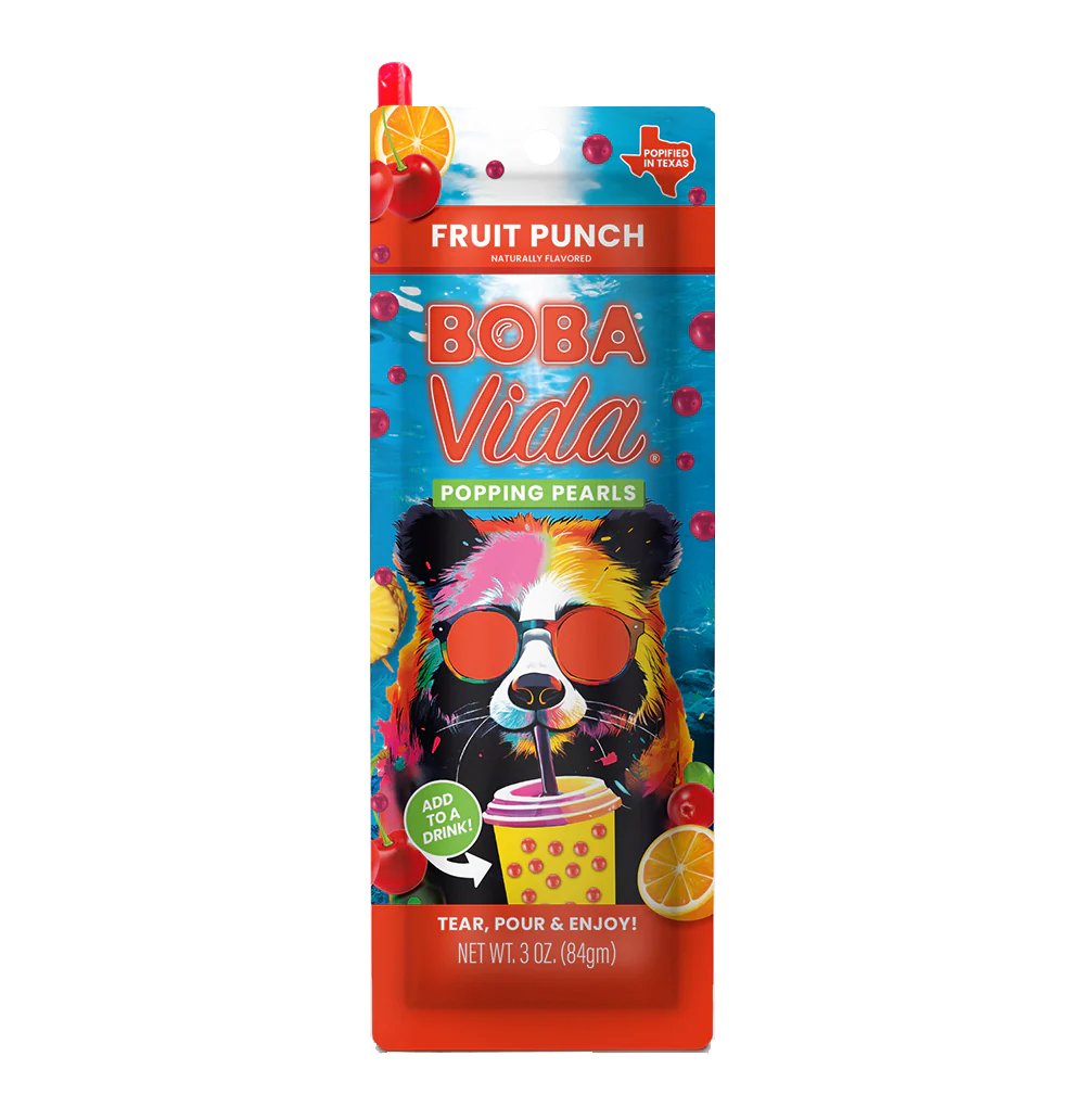 Boba Vida Fruit Punch Popping Boba - Shop Tea at H-E-B