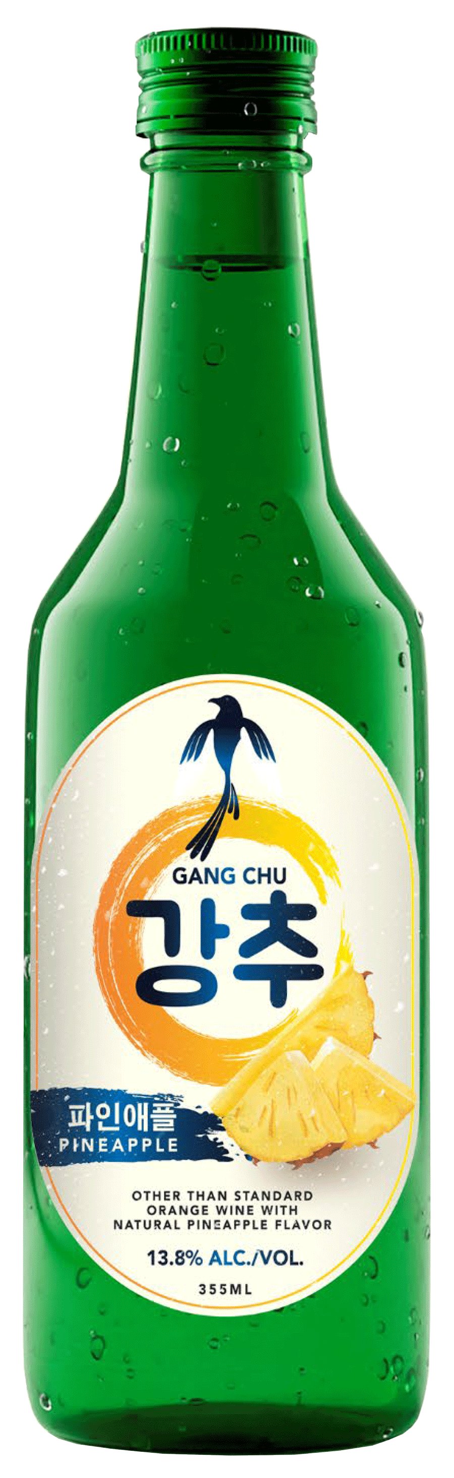 Gang Chu Pineapple Soju, 355 mL | Central Market - Really Into Food