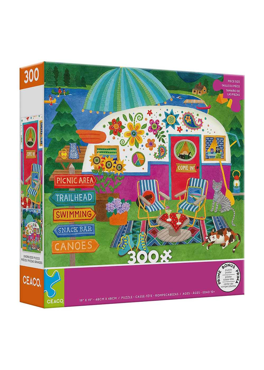 Ceaco Happy Camper Puzzle - Shop Puzzles at H-E-B