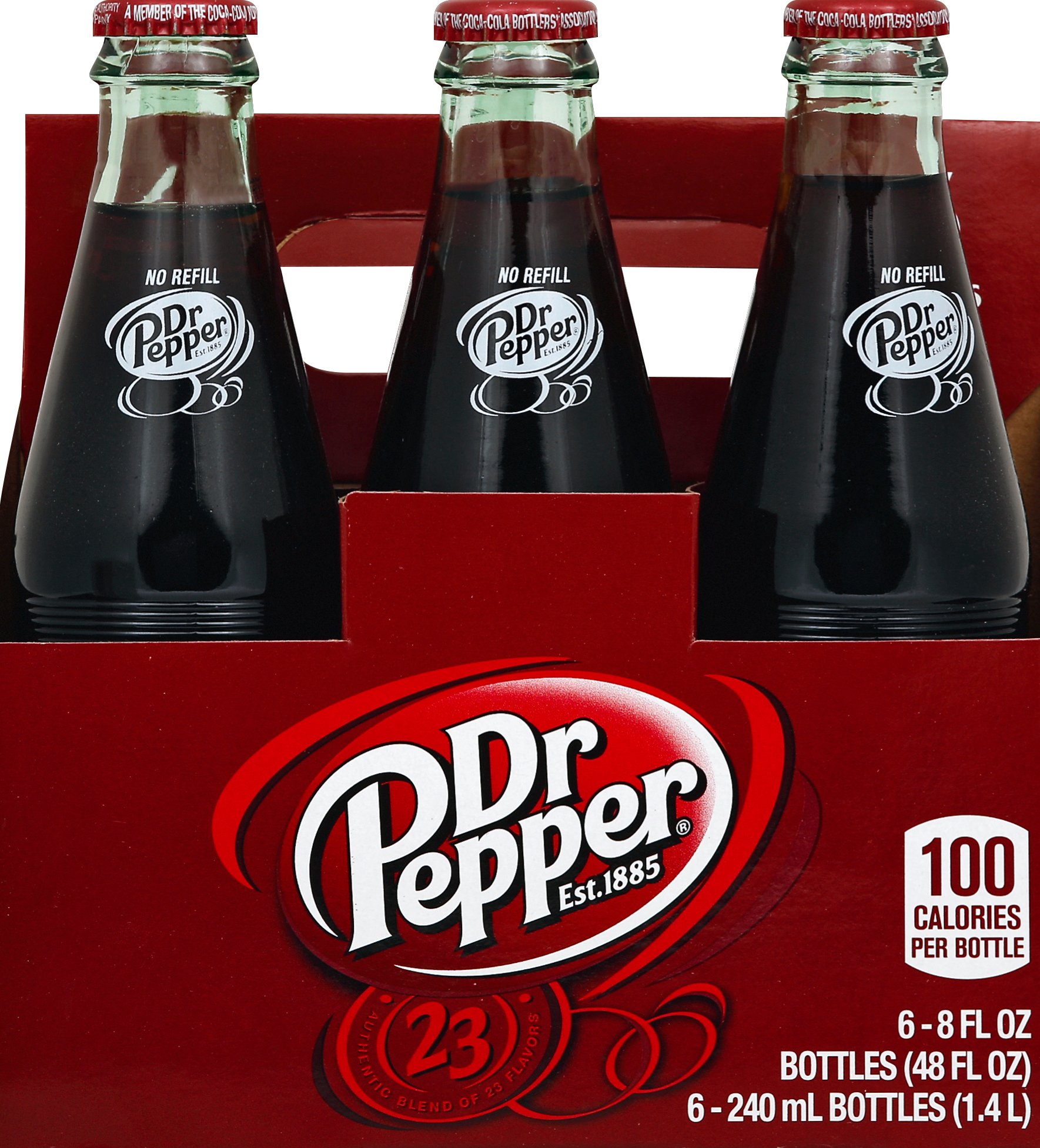 Dr Pepper Glass Bottles - Shop Soda at H-E-B