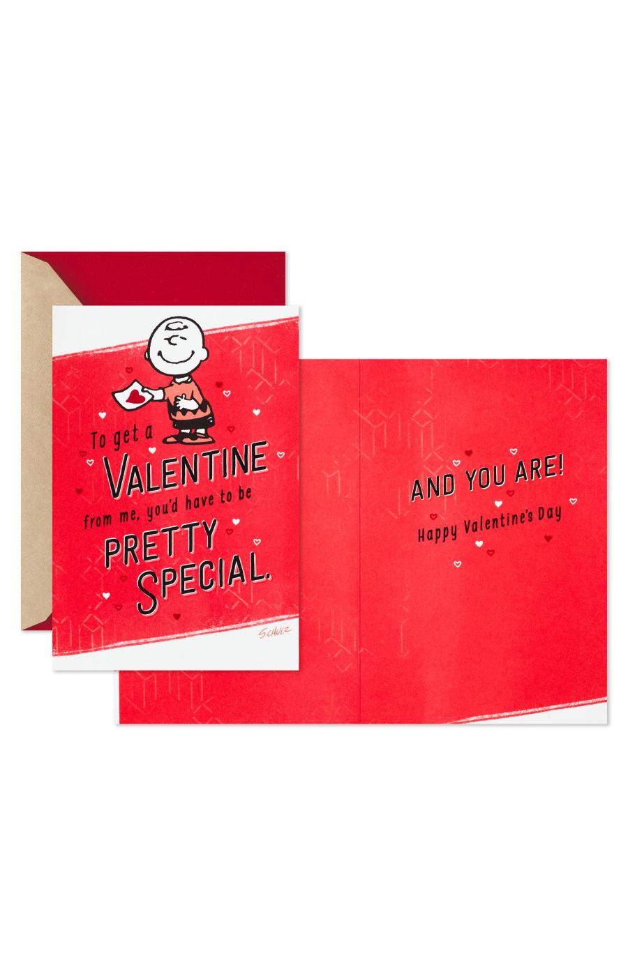 Hallmark Snoopy & Charlie Brown Peanuts Valentine's Day Cards - S19 ...