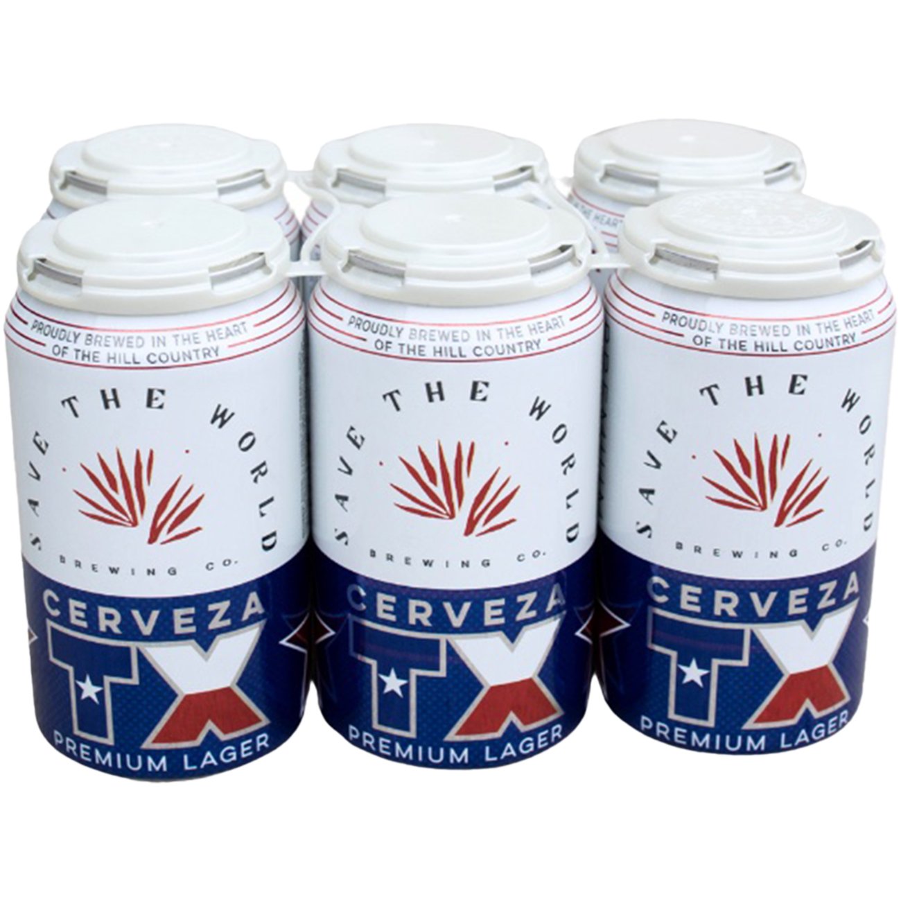 Save The World Brewing Co Cerveza Tx Mexican-Style Lager 6 pk Cans ...