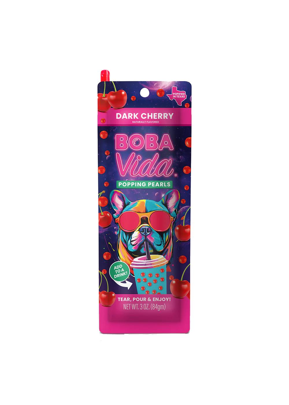 Boba Vida Dark Cherry Popping Boba - Shop Tea at H-E-B